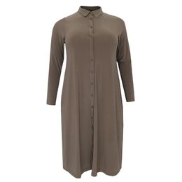 Yoek Kleid 'Dolce ' Damen Gr&ouml;&szlig;e 56/58 braun Winterkleid