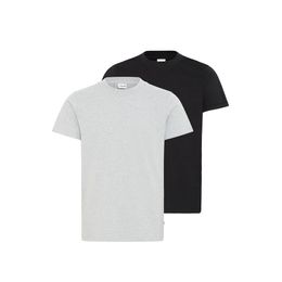 !Solid T-Shirt 'ODIT' 2er Pack Herren Gr&ouml;&szlig;e XXXL graumeliert / schwarz