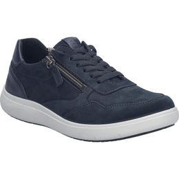 Josef Seibel Damen Sneaker "Megan 09, indigo", Gr. 42, blau, Obermaterial: 100% Rindsleder Leather cow., Schuhe
