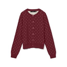 V&eacute;ro Moda Vero Moda Knit Cardigan female Red size M