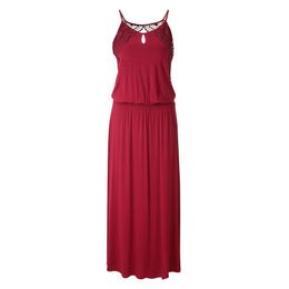 Aniston Casual Summer Dress female Red size 46