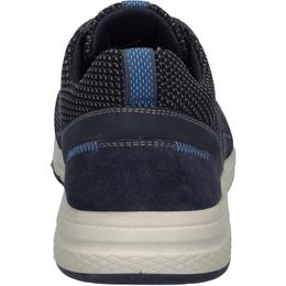 Josef Seibel Herren Schn&uuml;rschuh "Giuseppe 07, indigo-kombi", Gr. 44, blau, Obermaterial: 80% Rindsleder Leather cow. 20% Textilmaterial TEXMAT.,