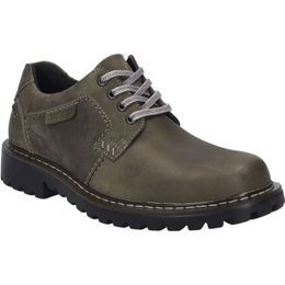 Josef Seibel Herren Schn&uuml;rschuh "Chance 08, vulcano", Gr. 42, grau, Obermaterial: 100% Rindsleder Leather cow., Schuhe