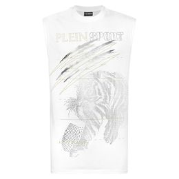 Plein Sport Shirt 'Tiger' male White size S