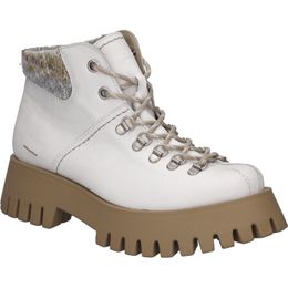 Josef Seibel Damen Stiefelette "Mavie 05, weiss-beige", Gr. 37, wei&szlig;, Obermaterial: 80% Rindsleder Leather cow. 20% Textilmaterial TEXMAT., Schuhe