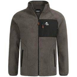 Arctic Seven Funktionsfleecejacke 'AS415' Herren Gr&ouml;&szlig;e XXXL dunkelgrau / schwarz / wei&szlig;