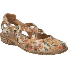 Josef Seibel Damen Sandale "Rosalie 13, beige-multi", Gr. 37, beige, Obermaterial: 100% Rindsleder Leather cow., Schuhe