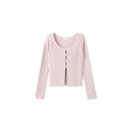 MANGO TEEN Knit Cardigan 'Iris' female Pink size L