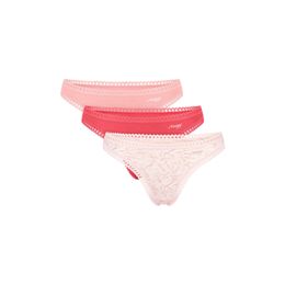 Sloggi Damen String "String GO Crush String C3P 3er Pack", Gr. XL, bunt, Obermaterial: 95% Baumwolle CO. 5% Elasthan EL., Unterhosen