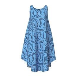 Ulla Popken Summer Dress female Blue size 42-44