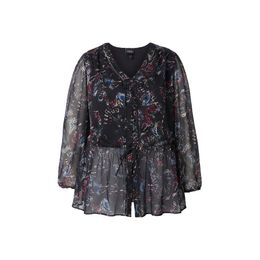 Ulla Popken Blouse female Black size 54-56
