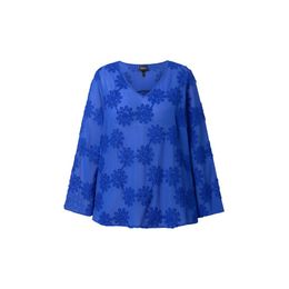 Ulla Popken Blouse female Blue size 46-48