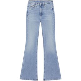Damen Bootcut-Jeans "SKINNY BOOTCUT", blau, Gr. 31, Calvin Klein Jeans, unifarben, Denim/Jeans, Obermaterial: 94% Baumwolle, 4% Elastomultiester, 2%