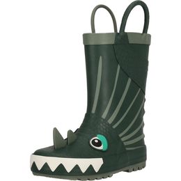 ZIGZAG Gummistiefel 'Rook' Jungen Gr&ouml;&szlig;e 27 gr&uuml;n