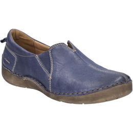 Josef Seibel Damen Slipper "Fergey 70, ocean", Gr. 42, blau, Obermaterial: 100% Rindsleder Leather cow., Schuhe