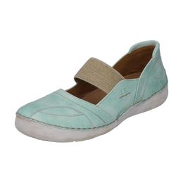 Josef Seibel Damen Slipper "Fergey 89, mint", Gr. 37, gr&uuml;n, Obermaterial: 100% Rindsleder Leather cow., Schuhe