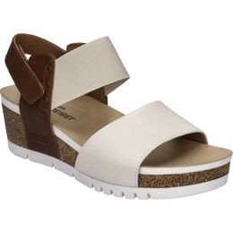 Josef Seibel Damen Sandale "Quinn 09, creme-kombi", Gr. 39, beige, Obermaterial: 100% Rindsleder Leather cow., Schuhe