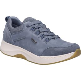 Josef Seibel Damen Sneaker "Elli 50, jeans", Gr. 38, blau, Obermaterial: 80% Rindsleder Leather cow. 20% Textilmaterial TEXMAT., Schuhe