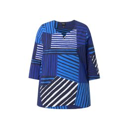 Ulla Popken Tunic female Blue size 42-44