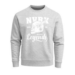 Neverless Sweatshirt 'Legends Race Skull' male Grey size 3 XL