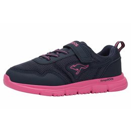 Kangaroos Sneaker Jungen Gr&ouml;&szlig;e 34 dunkelblau / pink