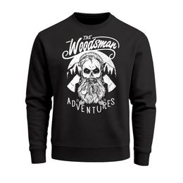 Neverless Sweatshirt 'Lumberjack Woodsman' male Black size L