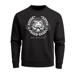 Neverless Sweatshirt 'Old School' male Black size 3 XL