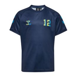 Hummel Performance Shirt 'Shimmer' boy Blue size 176