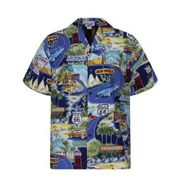 Pacific Legend Button Up Shirt 'Breite Stra&szlig;e' male Blue size S