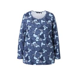 Ulla Popken Shirt female Blue size 46-48