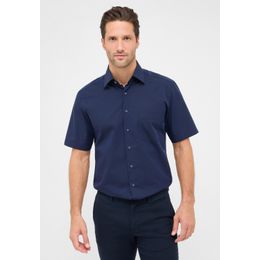 Eterna Herren Kurzarmhemd "MODERN FIT"dunkelblau, Gr. 40, 100% Baumwolle, Hemden, NON IRON (b&uuml;gelfrei)