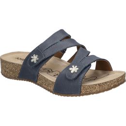 Josef Seibel Damen Sandale "Tonga 82, jeans", Gr. 40, blau, Obermaterial: 100% Rindsleder Leather cow., Schuhe