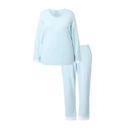 Ulla Popken Pajama female Blue size 54-56