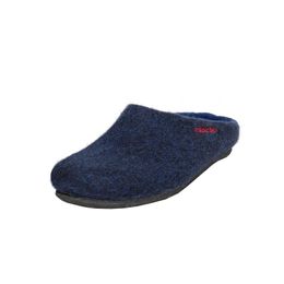 MagicFelt Slippers 'Filzpantoffel MagicFelt 709' female Blue size 40