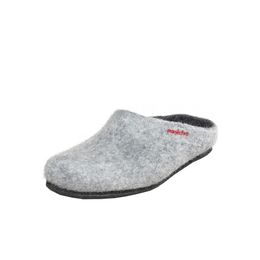 MagicFelt Hausschuh 'Filzpantoffel MagicFelt 709' Damen Gr&ouml;&szlig;e 38 hellgrau