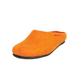 MagicFelt Hausschuh 'Filzpantoffel MagicFelt 709' Damen Gr&ouml;&szlig;e 41 orange
