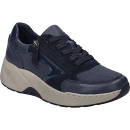 Josef Seibel Damen Sneaker "Lissi 03, dunkelblau", Gr. 36, blau, Obermaterial: 80% Rindsleder Leather cow. 20% Textilmaterial TEXMAT., Schuhe
