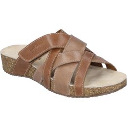 Josef Seibel Damen Sandale "Tonga 74, nuss-kombi", Gr. 41, braun, Obermaterial: 100% Rindsleder Leather cow., Schuhe