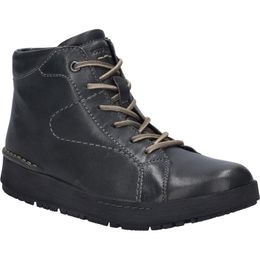 Josef Seibel Damen Stiefelette "Anna 03, granit", Gr. 36, grau, Obermaterial: 100% Rindsleder Leather cow., Schuhe