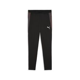 Puma Sporthose 'Individual Final' Herren Gr&ouml;&szlig;e XL dunkelgrau / pastellrot / schwarz / wei&szlig;
