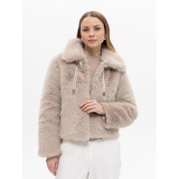 Passioni &Uuml;bergangsjacke Damen Gr&ouml;&szlig;e M beige