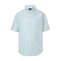 JP1880 Button Up Shirt male Blue size 7XL