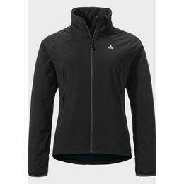 Sch&ouml;ffel SCH&Ouml;FFEL Damen Outdoorjacke "Bike Ins Jacket Style Salza WMS", schwarz, Gr. 46, Oberstoff: 90% Polyester, 10% Elasthan. (Coating: Polyurethan).