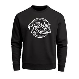Neverless Sweatshirt 'Brooklyn Race' male Black size 4XL
