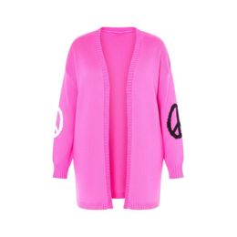 Angel of Style Knit Cardigan female Pink size 46-48