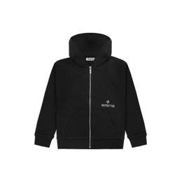 Distretto12 Zip-Up Hoodie 'LISBONA' boy Black size 12-13