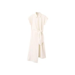 Mango Shirt Dress 'Hawai-h' female Beige size XS