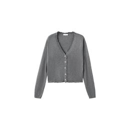 MANGO TEEN Knit Cardigan 'Super' female Grey size S