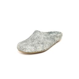 MagicFelt Slippers 'Filzpantoffel MagicFelt 713' male Grey size 45