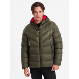 Ombre Jacke 'OM-JAHP-0145' Herren Gr&ouml;&szlig;e L oliv